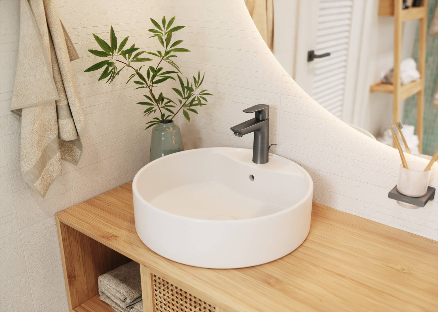 hansgrohe Washbasin mixers: Talis E, Single lever basin mixer 110 with ...