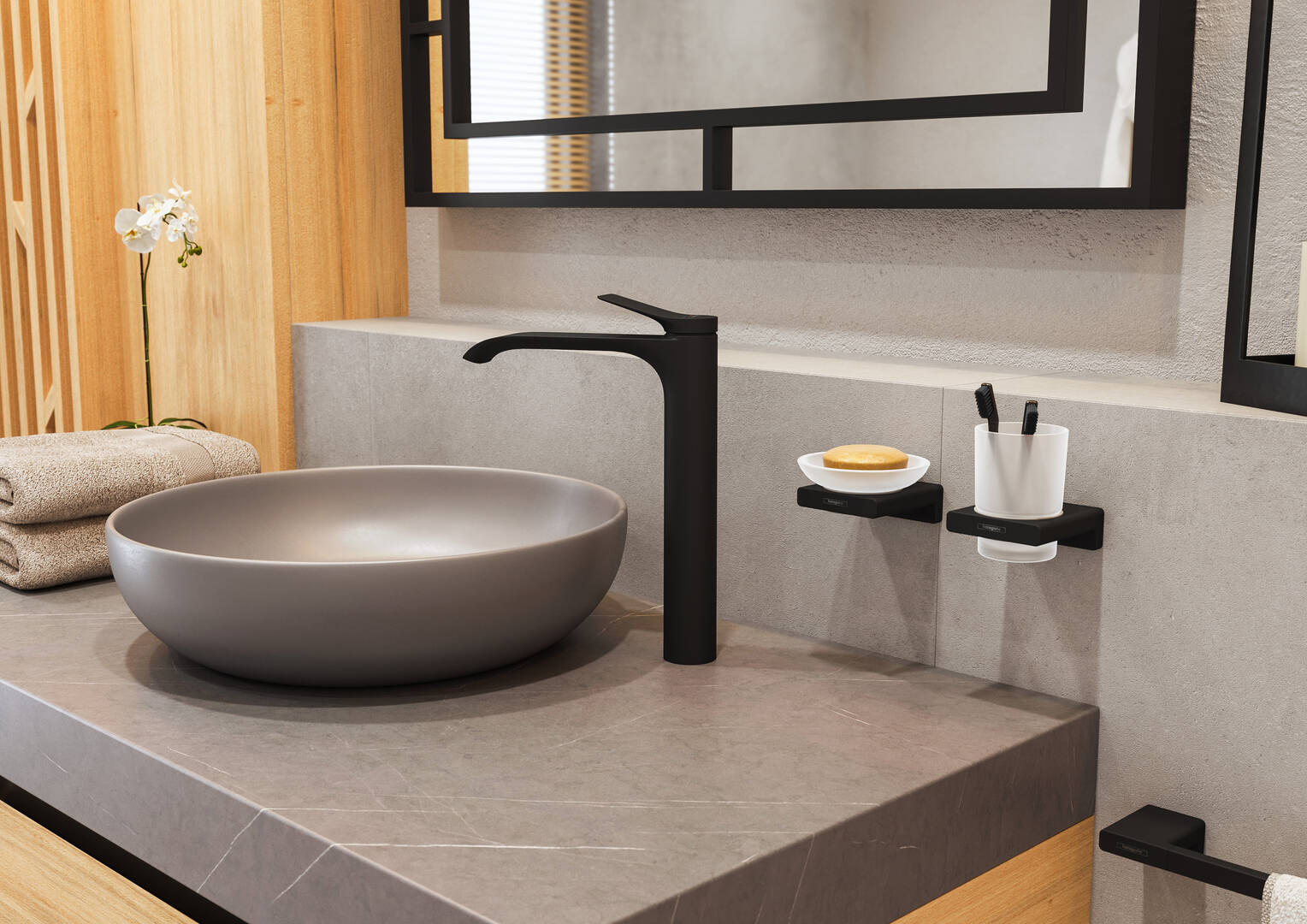 hansgrohe Accessories: AddStoris, Bath towel rail, Item No. 41747677 ...