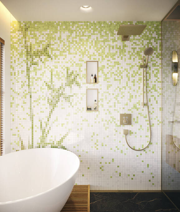 hansgrohe Duchas fijas: Raindance E, 1 tipo de aspersión, ref. 26238140 ...