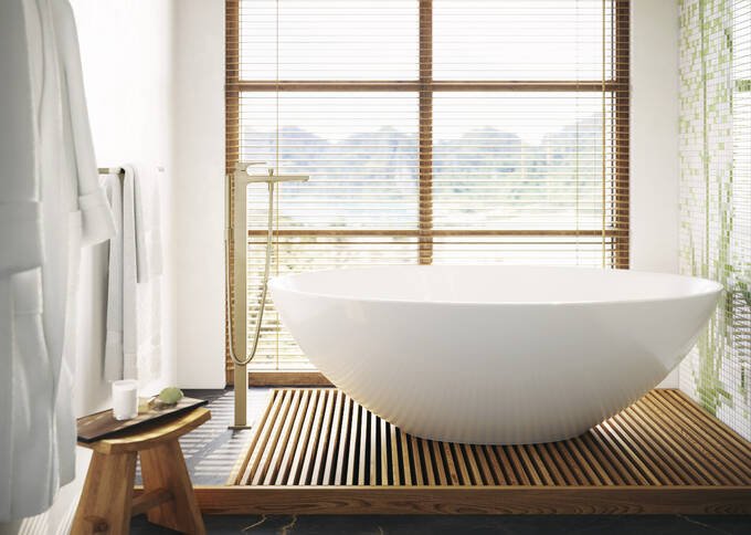 hansgrohe Accessoires: AddStoris, Badetuchhalter, Art.-Nr. 41747140 ...