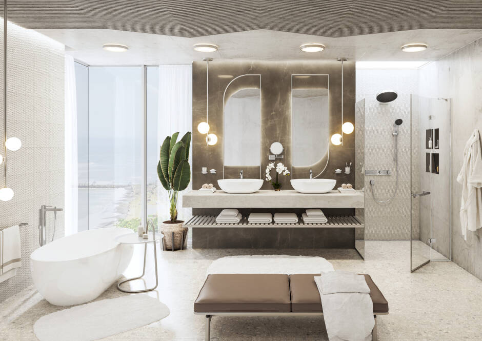 hansgrohe Accessoires: AddStoris, Duschtürgriff, Art.-Nr. 41759000 ...