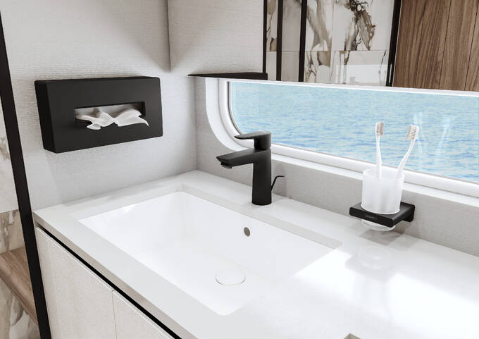 hansgrohe Aksesuarlar: AddStoris Q, Diş fırçalığı, Ürün no. 41749670