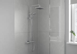 hansgrohe Shower pipes: Vernis Shape, 1 spray mode, Item No. 26286670 ...