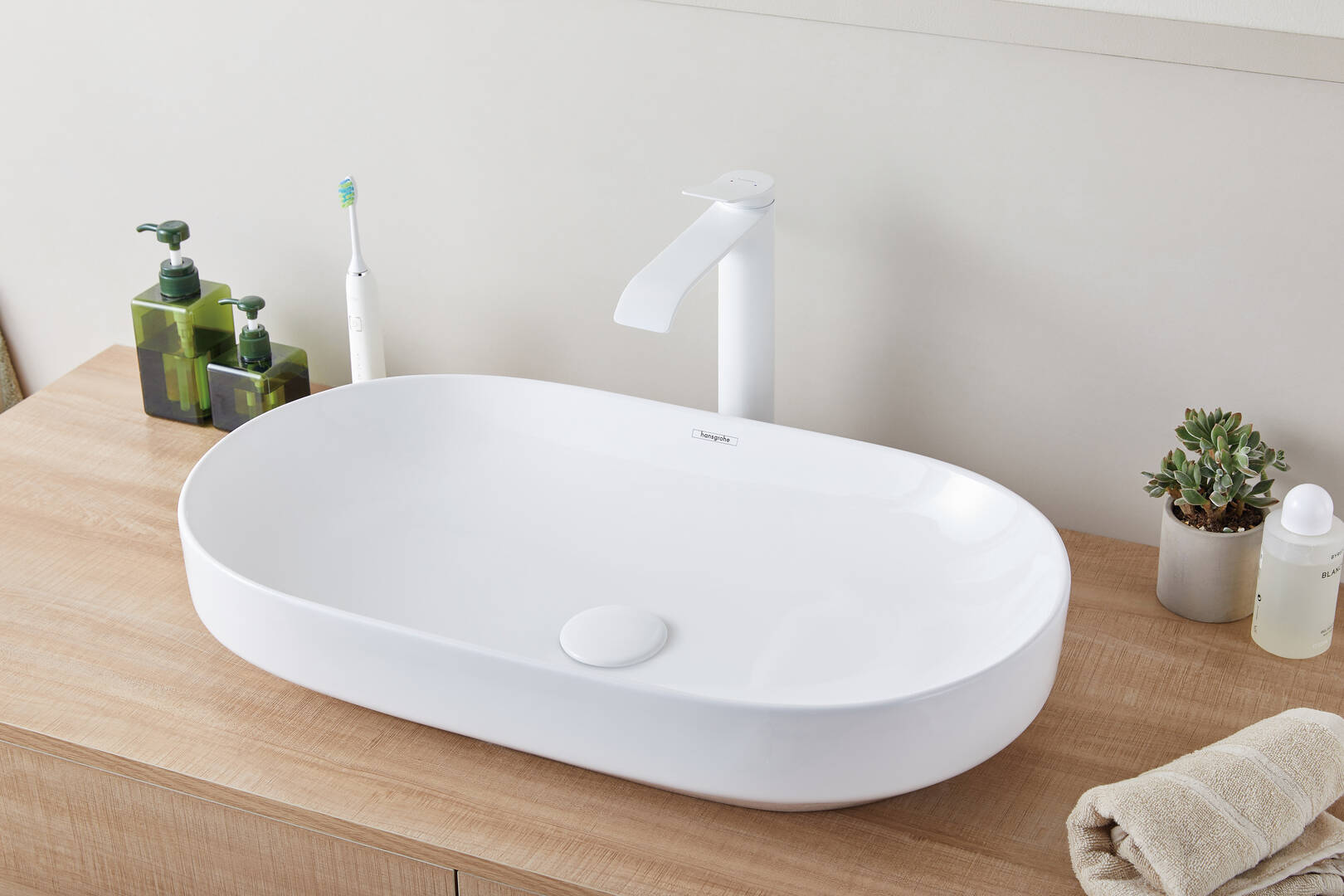 hansgrohe Waste systems washbasin: MellowTide, Waste set non-closing ...