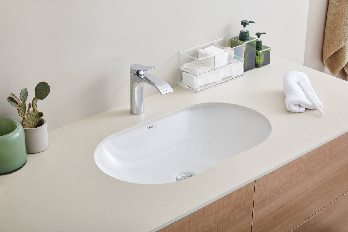 hansgrohe Washbasins: MellowTide U, Under counter basin 600/350 without ...