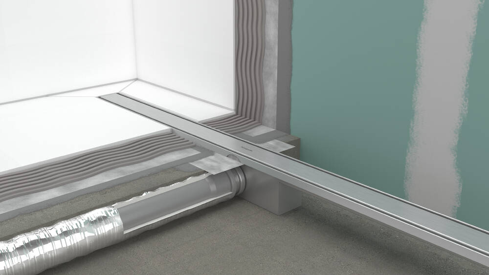 hansgrohe Shower drains: RainDrain Compact, Complete set shower drain ...