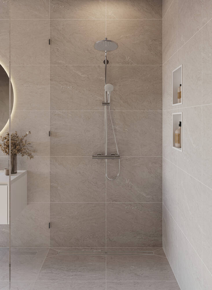 hansgrohe Shower drains: RainDrain Allround, Complete set shower drain ...