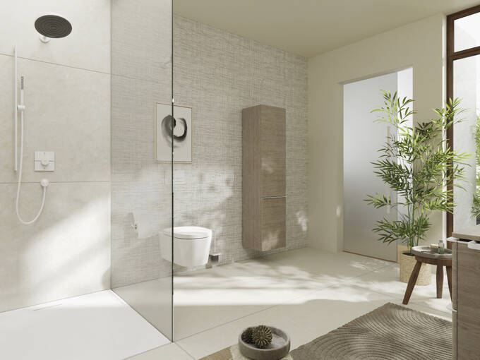 hansgrohe Overhead showers: Pulsify S, 1 spray mode, Item No. 24141700