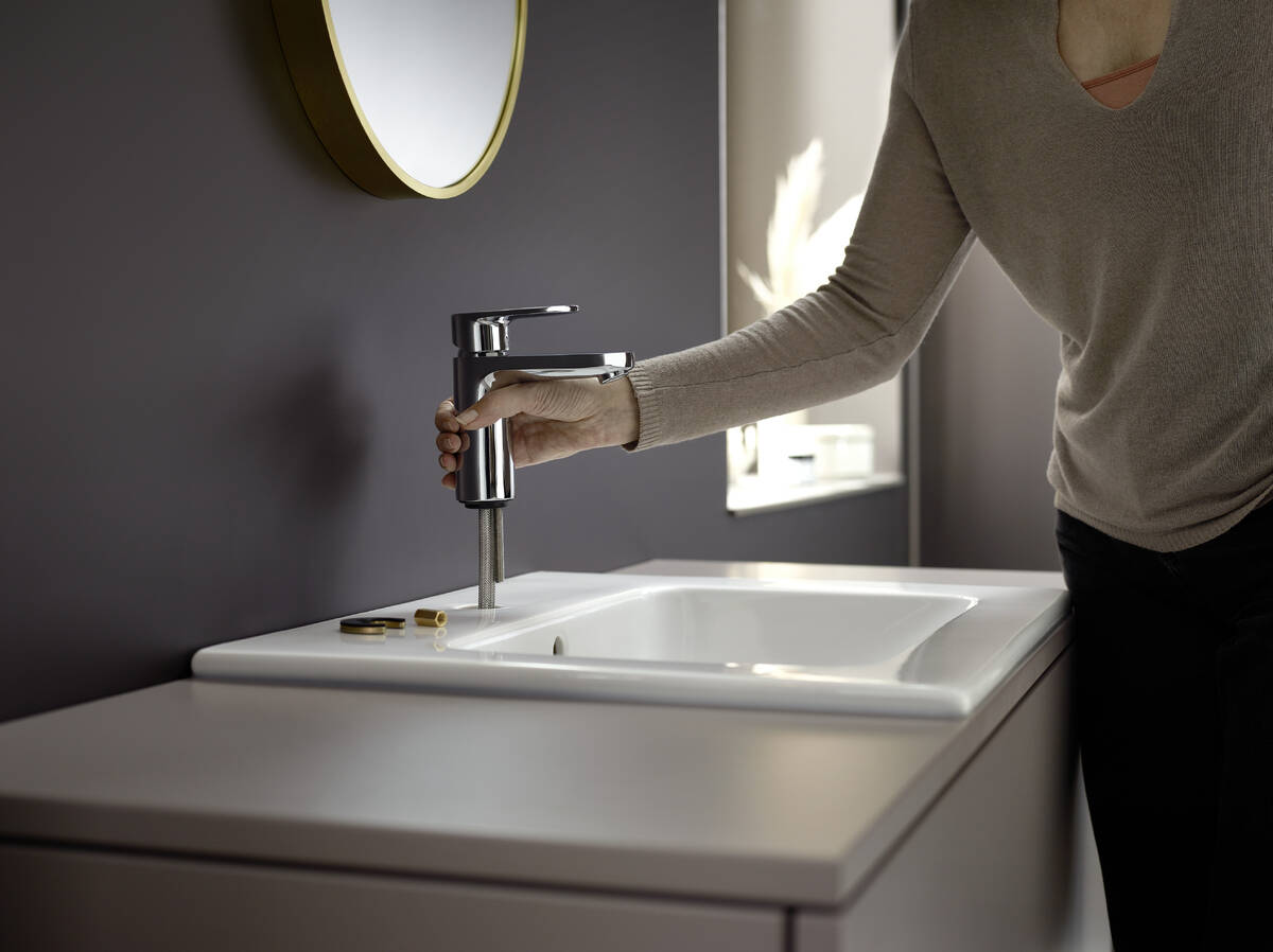 hansgrohe Wastafelmengkranen: Vernis Blend, Eéngreepswastafelmengkraan ...