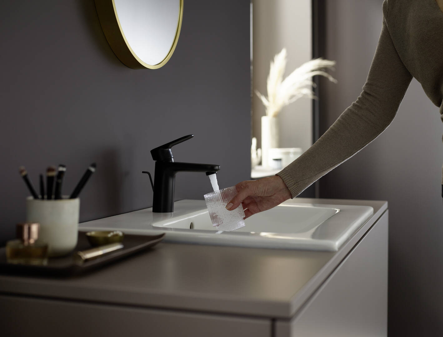 hansgrohe Washbasin mixers: Vernis Blend, Single lever basin mixer 100 ...