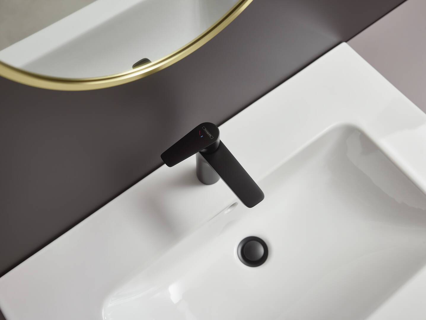 hansgrohe Washbasin mixers: Talis E, Single lever basin mixer 110 ...