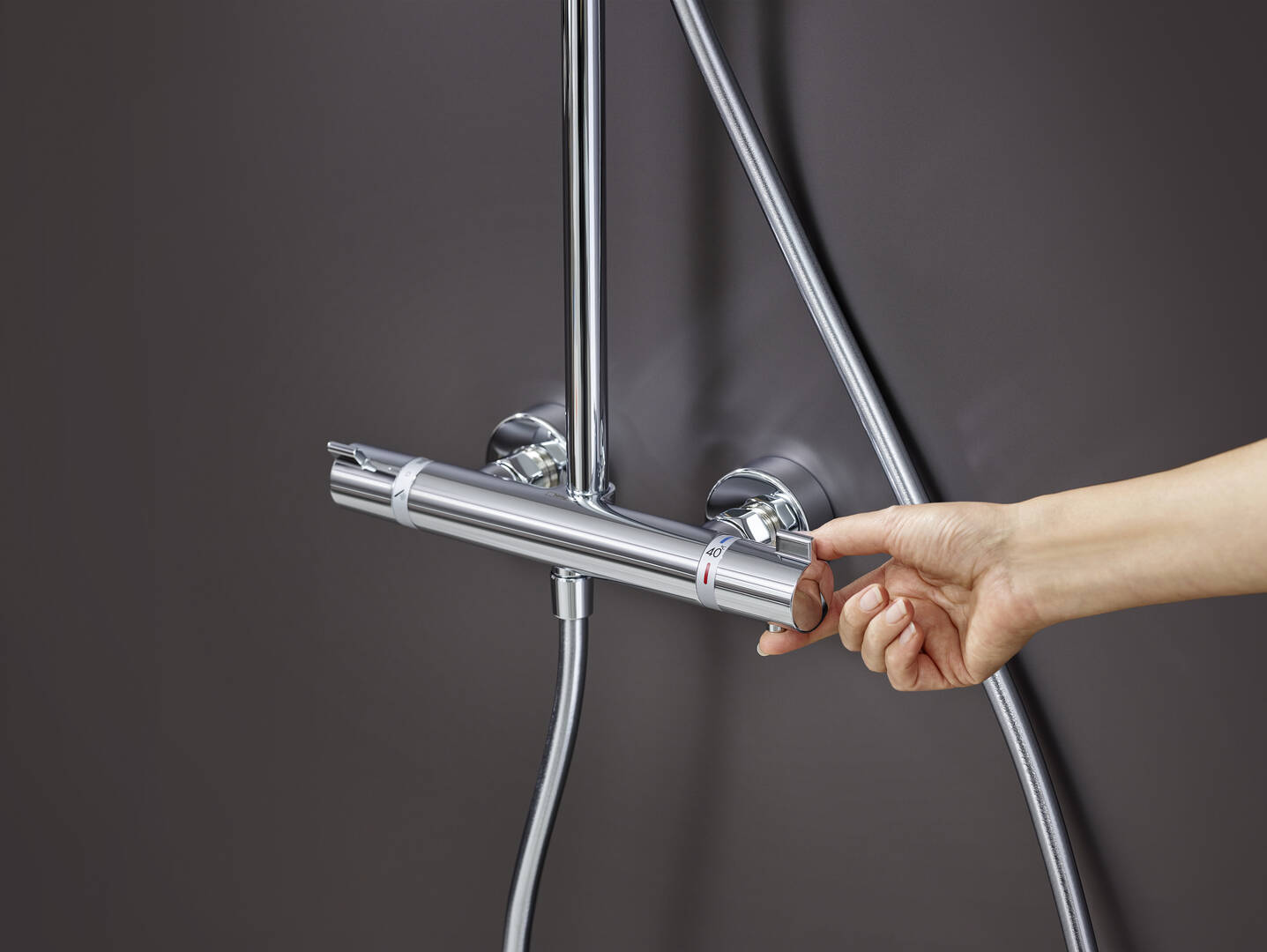 hansgrohe Shower pipes: Croma Select S, 1 spray mode, Item No. 26790000 ...