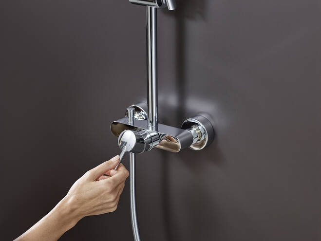 Hansgrohe Shower Pipes Croma Select S 1 Spray Mode Item No 26791000