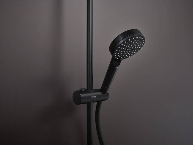 hansgrohe Showerpipes: Vernis Blend, 1 tipo de chorro, ref. 26276670 ...