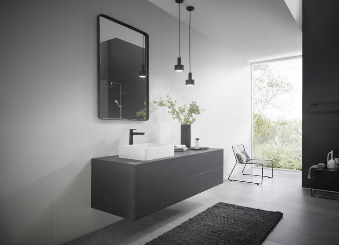 hansgrohe Washbasin mixers: Talis E, Single lever basin mixer 240 for ...