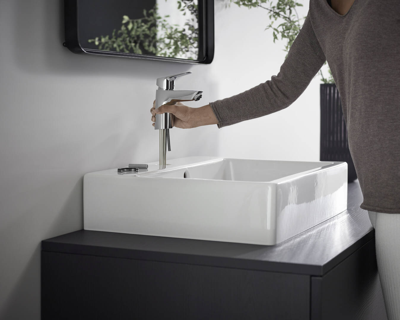 hansgrohe Washbasin mixers: Logis, Single lever basin mixer 70 with ...