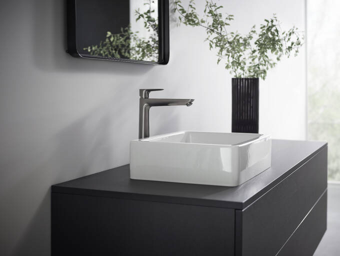 hansgrohe Washbasin mixers: Talis E, Single lever basin mixer 240 ...