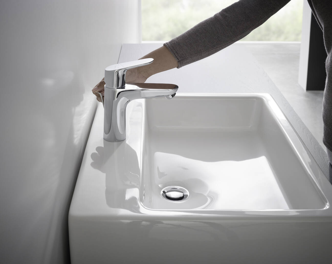 hansgrohe Mitigeurs de lavabo: Focus, Mitigeur de lavabo 100, avec ...