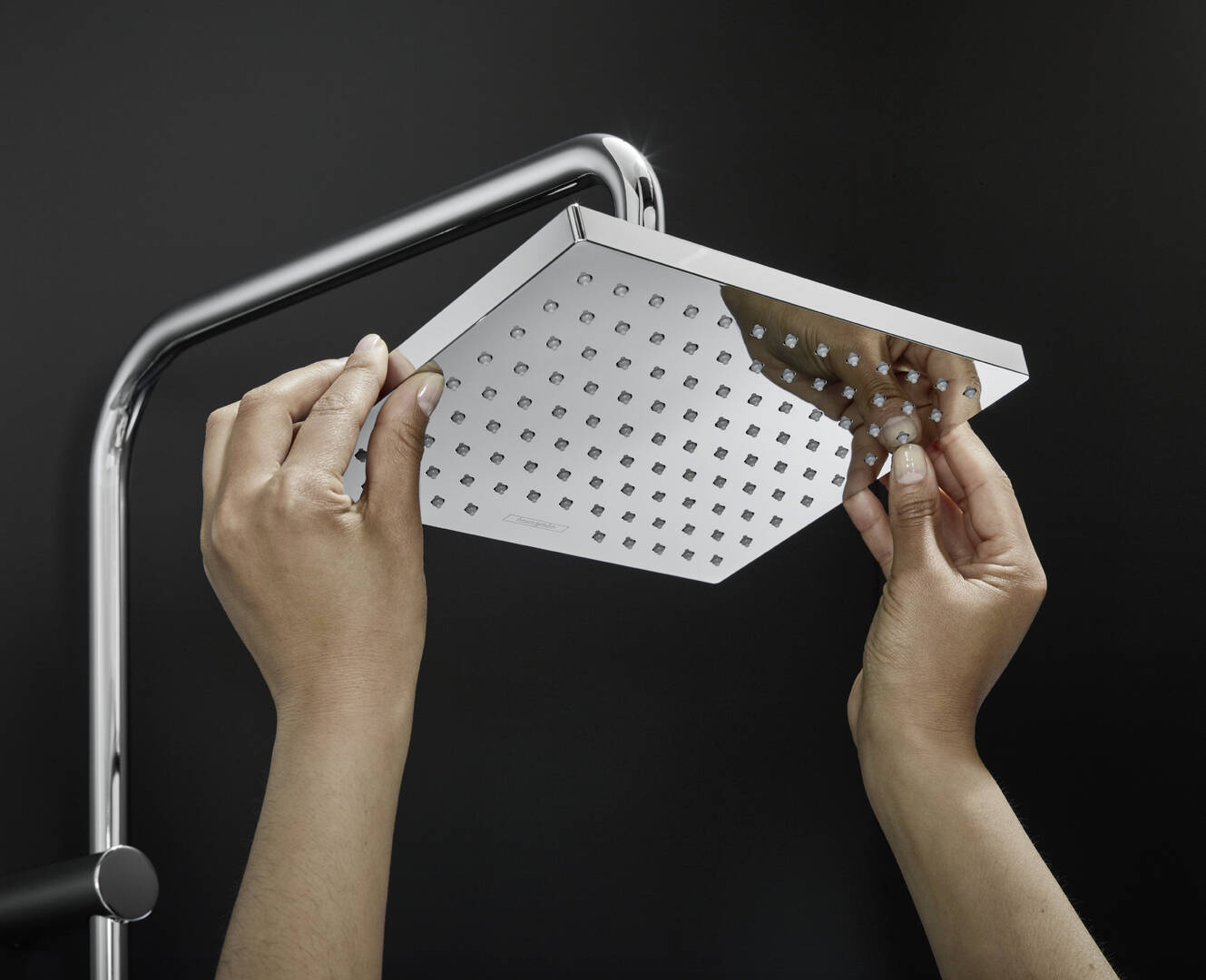 hansgrohe Duş kolonları: Vernis Shape, 1 sprey modu, Ürün no. 26286000 ...