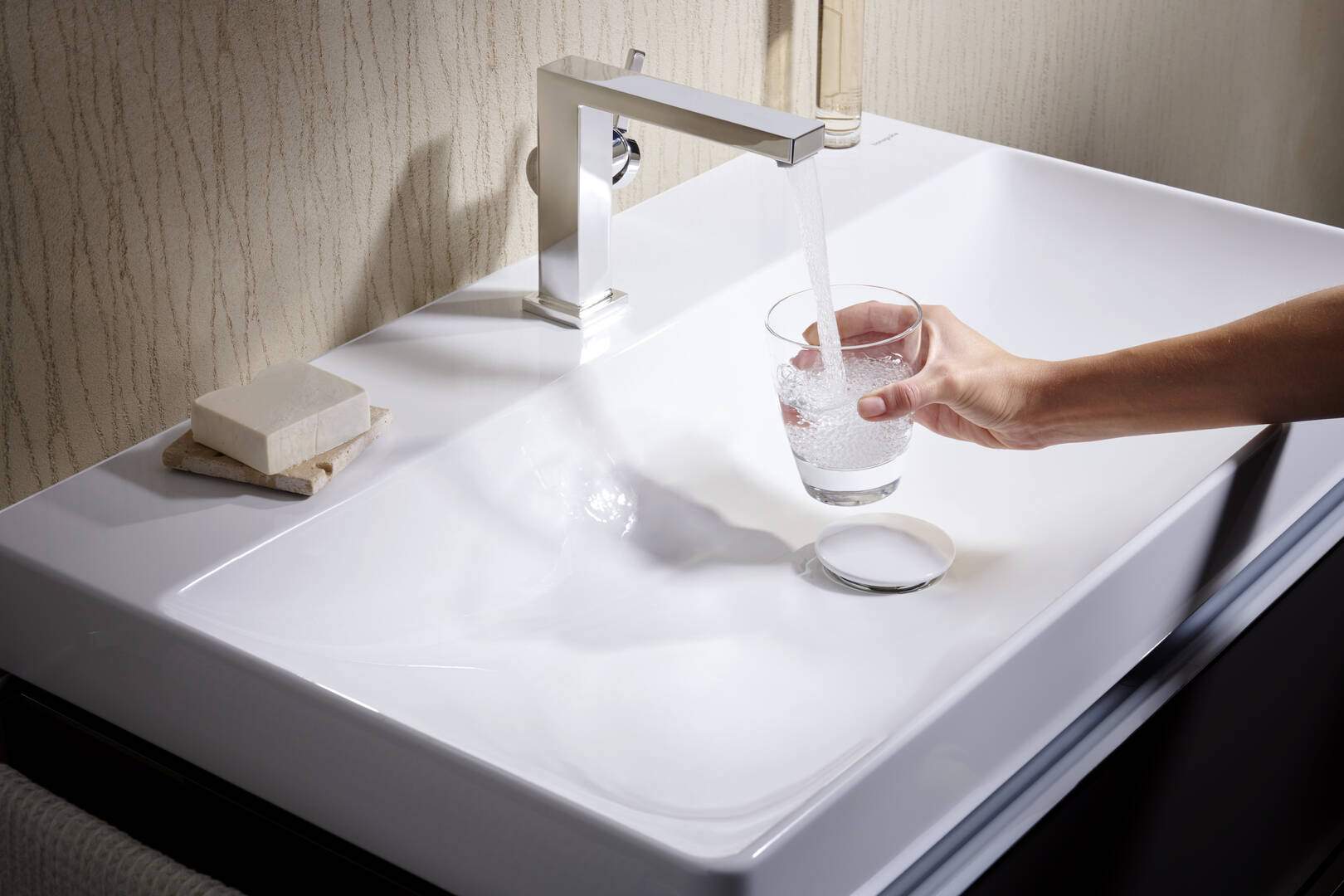 hansgrohe Washbasin mixers: Tecturis E, Single lever basin mixer 110 ...