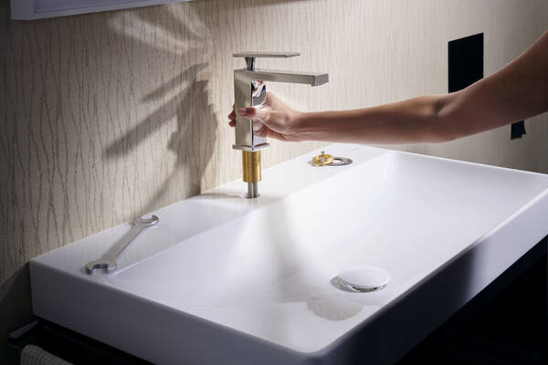 hansgrohe Washbasin mixers: Tecturis E, Single lever basin mixer 110 ...