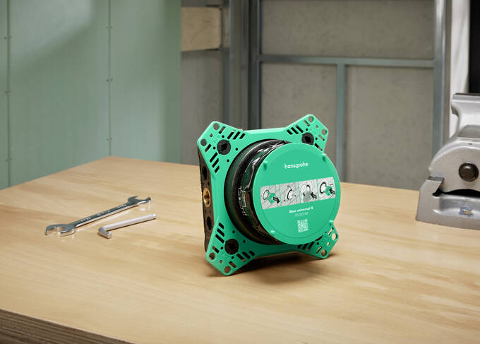 hansgrohe Zestaw podstawowy podtynkowych baterii prysznicowych ...