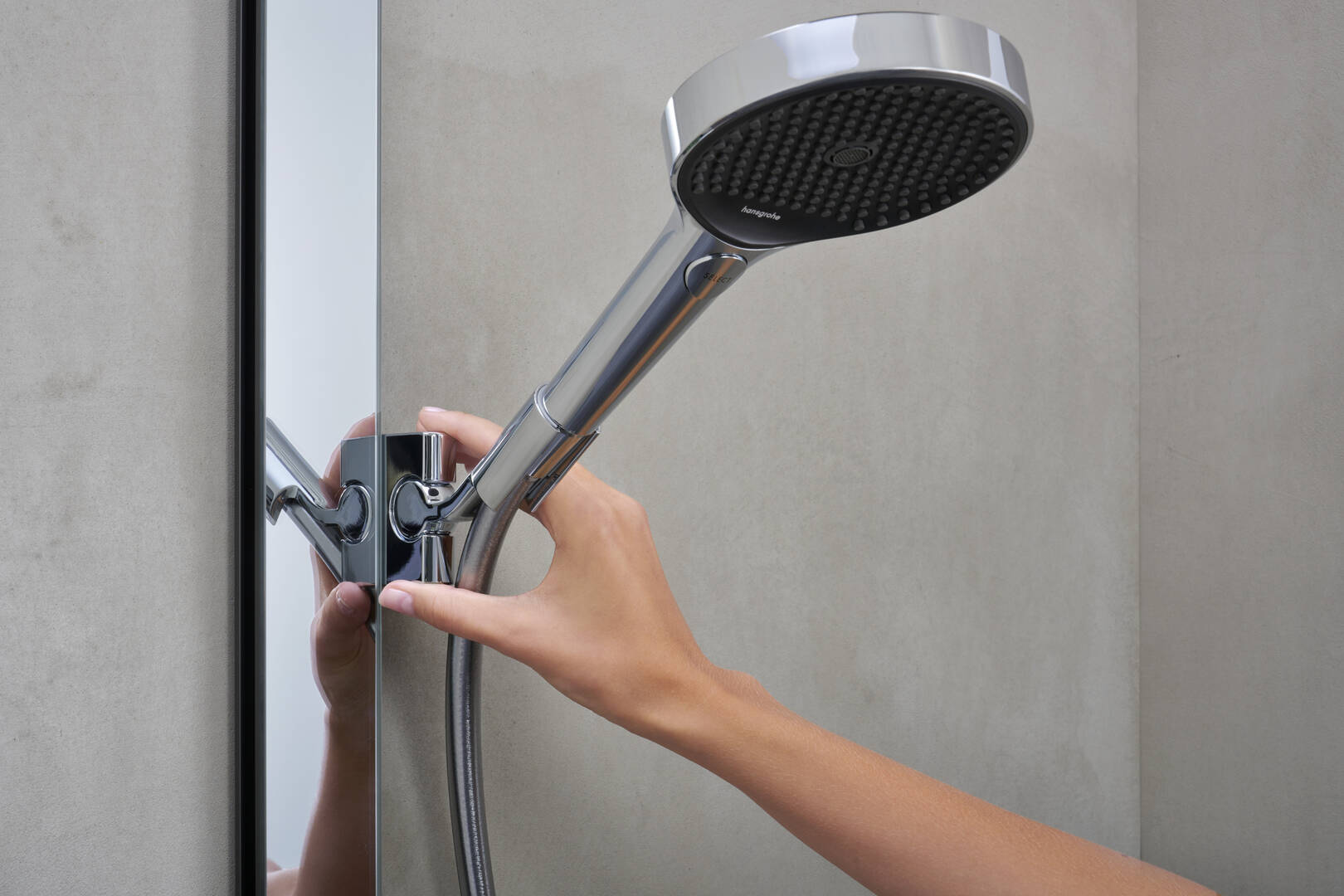 Hansgrohe Shower Pipes Rainfinity 1 Spray Mode Item No 28742000