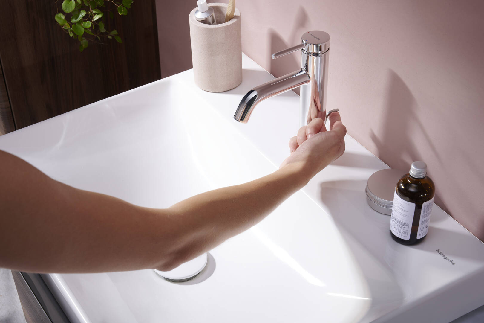 hansgrohe Waschtischmischer: Tecturis S, Einhebel-Waschtischmischer 110 ...