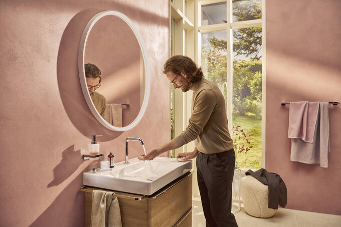 hansgrohe Аксессуары: AddStoris, Диспенсер для жидкого мыла, Арт ...