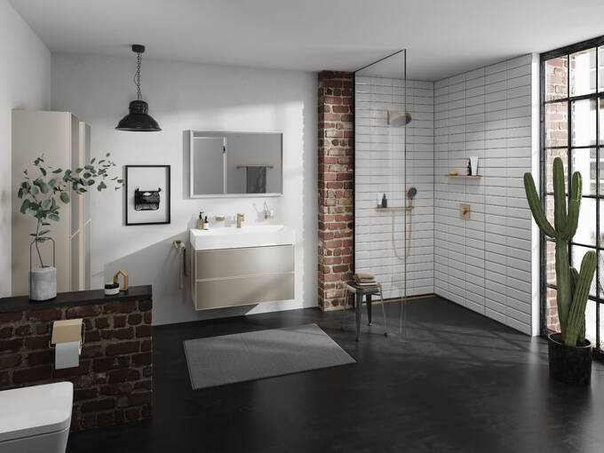 hansgrohe Accesorios: AddStoris, Portarrollos con tapa, ref. 41753140