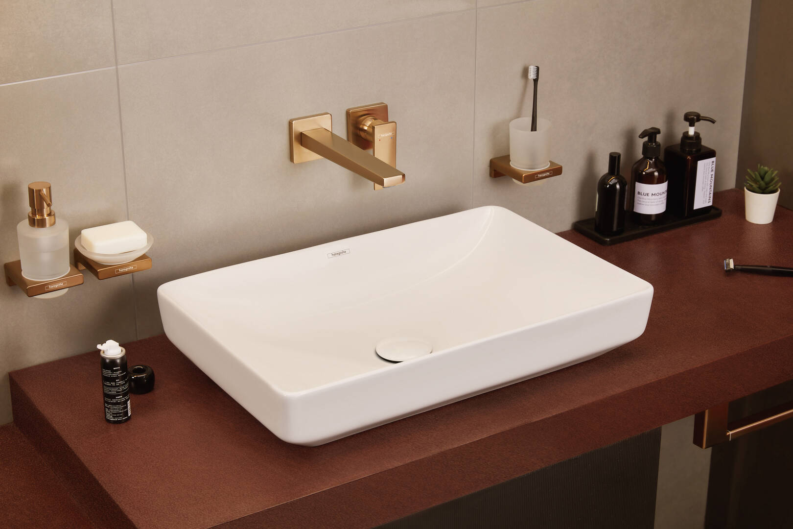 hansgrohe Concealed Basic set washbasin mixer: Basic set for single ...