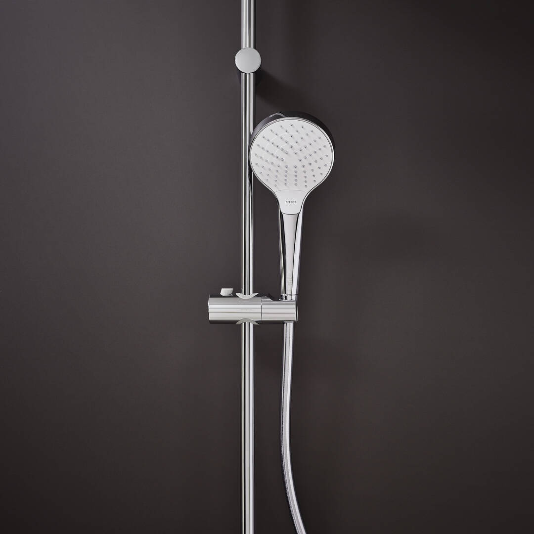 hansgrohe Douchettes: Croma Select S, 3 types de jets, N° article ...