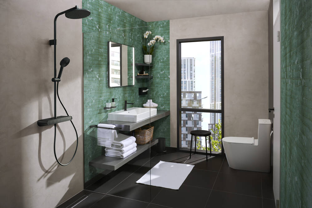 汉斯格雅 马桶座圈: 谧境S, 加长型明式坐便器缓降盖板, 货号 22433007