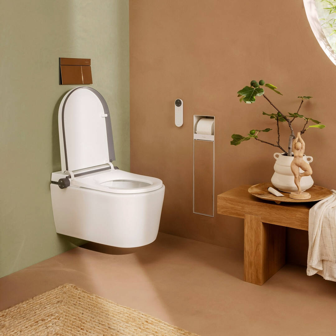 hansgrohe Douchetoiletten: LavaPura Element S, douchewc complete set ...