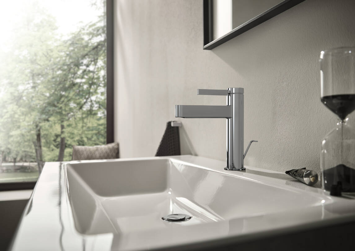 hansgrohe Hand sink faucets: Finoris, Single-Hole Faucet 110 with Pop ...