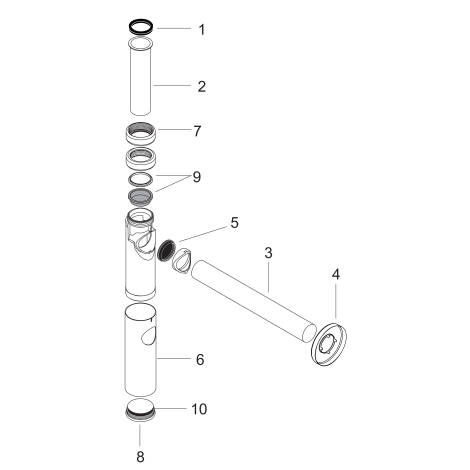 hansgrohe Siphons: Designsiphon Flowstar S, Art.-Nr. 52105670