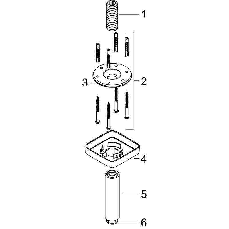 hansgrohe Shower arms: Item No. 27467000 | hansgrohe UK