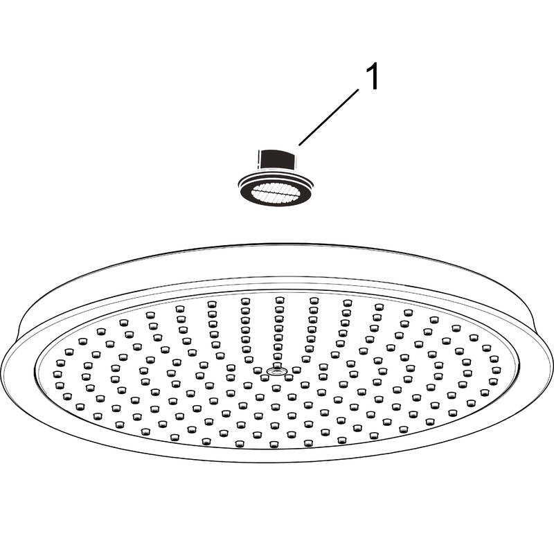 hansgrohe Overhead showers: Raindance Classic, 1 spray mode, Art. no ...