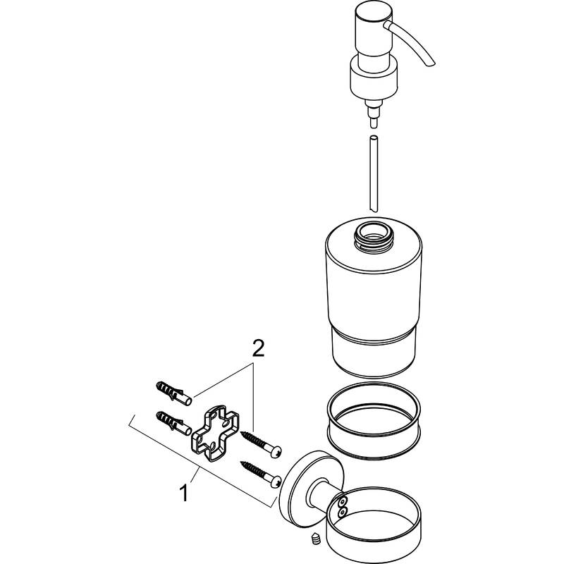 hansgrohe Accessoires: Logis Universal, Lotionspender, Art.-Nr. 41714000