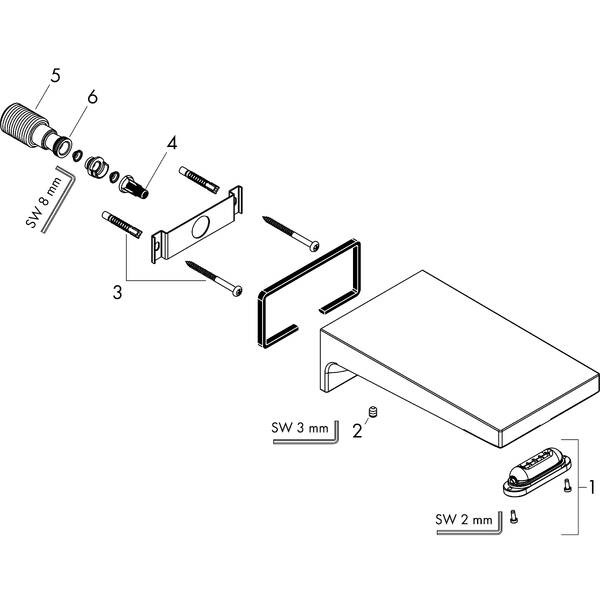 hansgrohe Caños de bañera: Metropol, Caño de bañera, ref. 32543340 ...