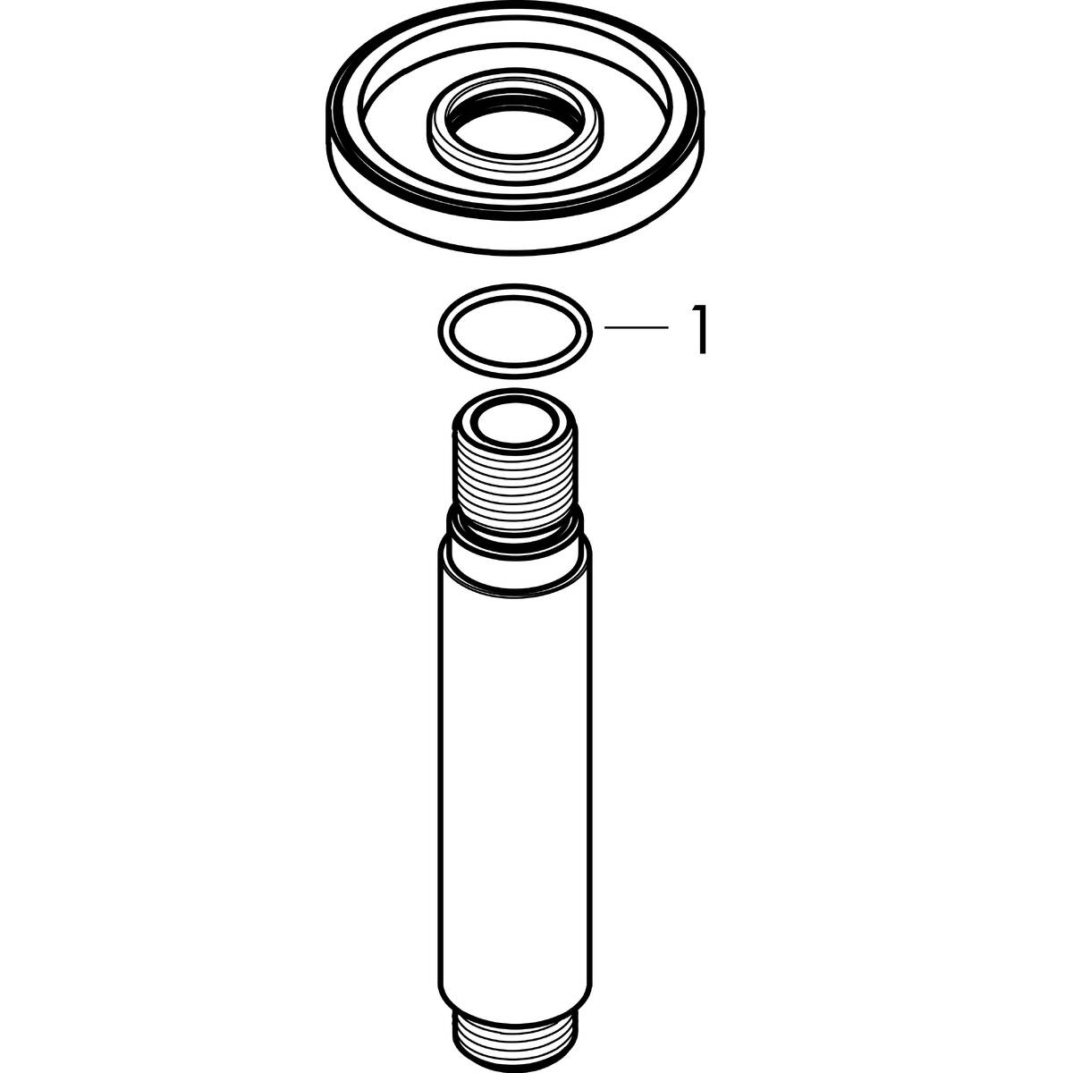 hansgrohe Shower arms: Vernis Blend, Item No. 27804000 | hansgrohe INT