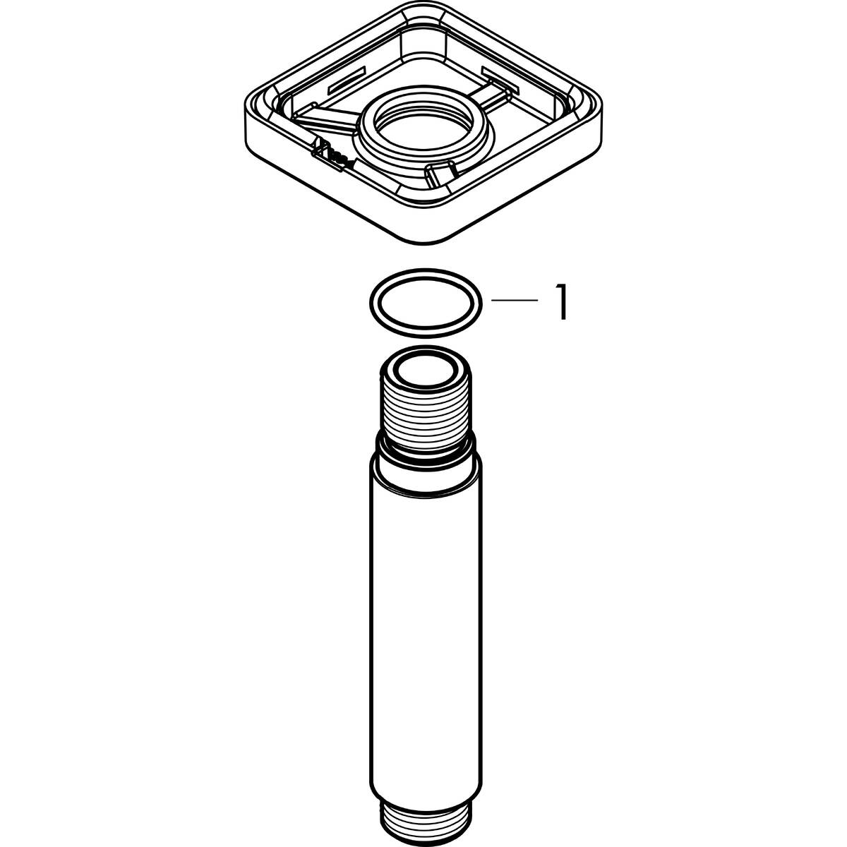 hansgrohe Shower arms: Vernis Shape, Item No. 26407000 | hansgrohe ZA