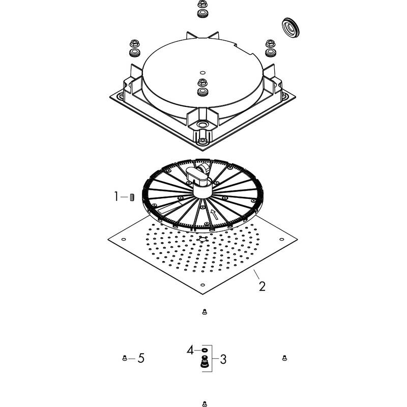 hansgrohe Верхние души: Raindance, однорежимный, Арт. № 26481000 ...