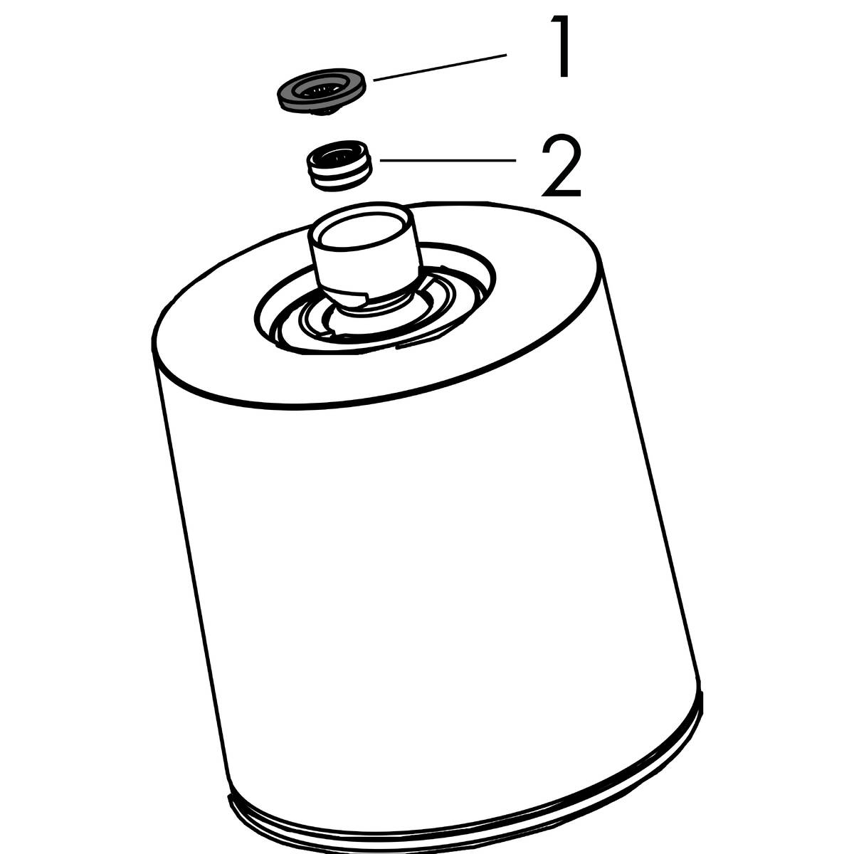 hansgrohe Overhead showers: Pulsify S, 1 spray mode, Item No. 24132000