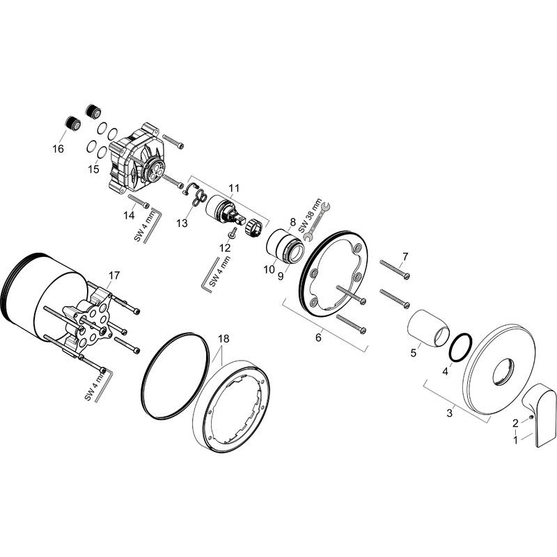 Hansgrohe Shower Mixer Spare Parts | Reviewmotors.co