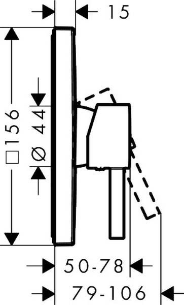 Finoris Смесители для душа: 1 потребитель, хром, Арт. № 76615000 ...