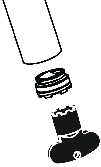 AXOR Reservdelar: HG aerator kitchen mixer AXOR Starck, Art.nr. 95965000