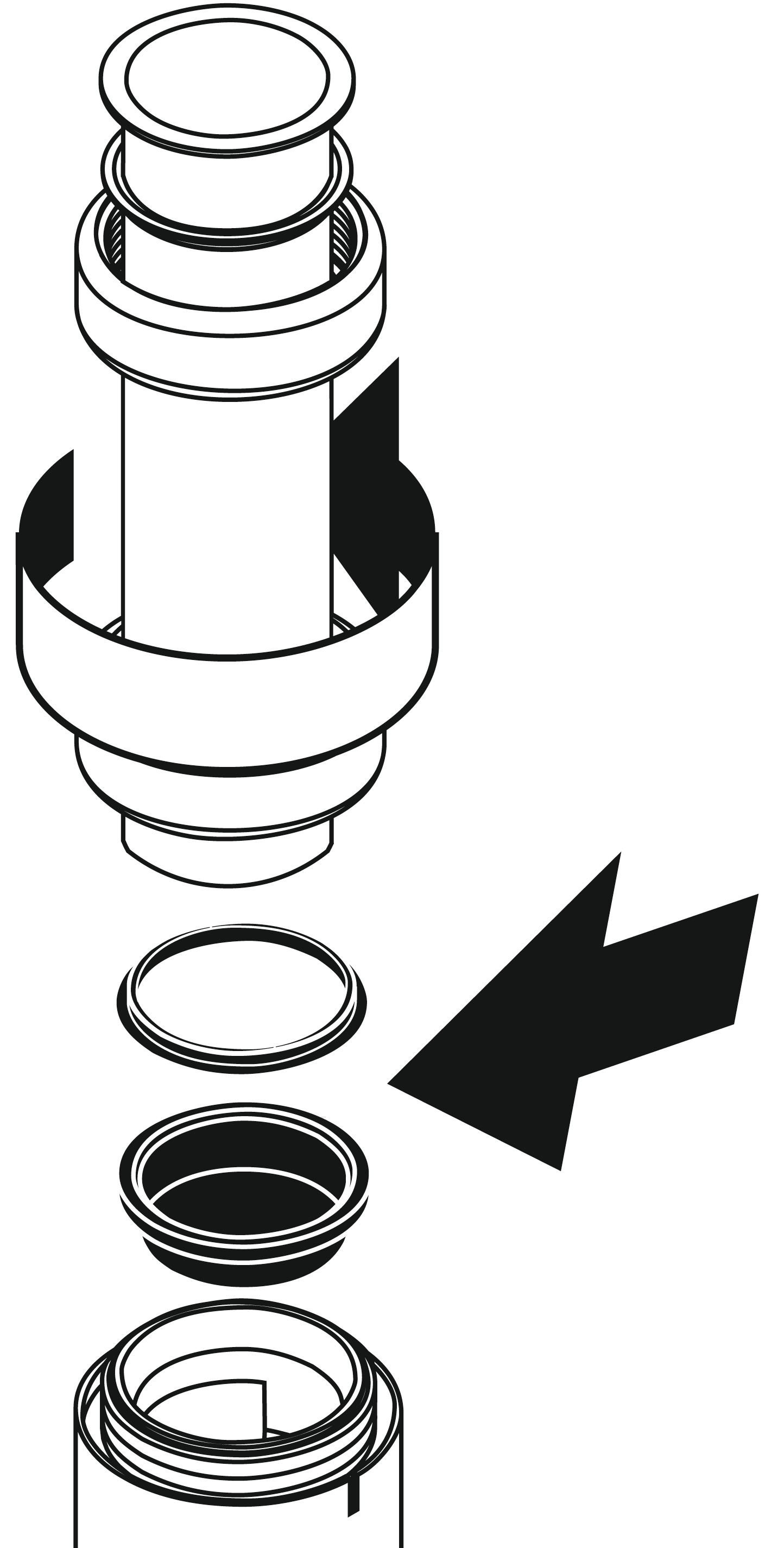 hansgrohe Recambios: HG O-ring seal 32x39x10,5mm grey, ref. 97701000