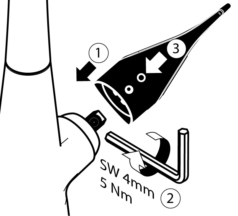 hansgrohe Reservedeler: Grep, Art.nr. 98455000