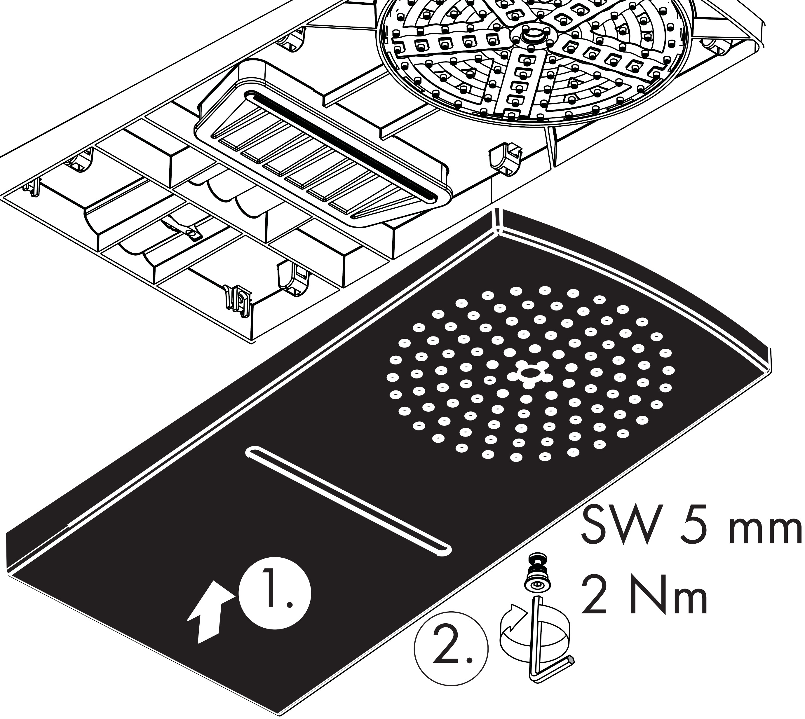 hansgrohe Náhradní díly: Č. položky 92247000